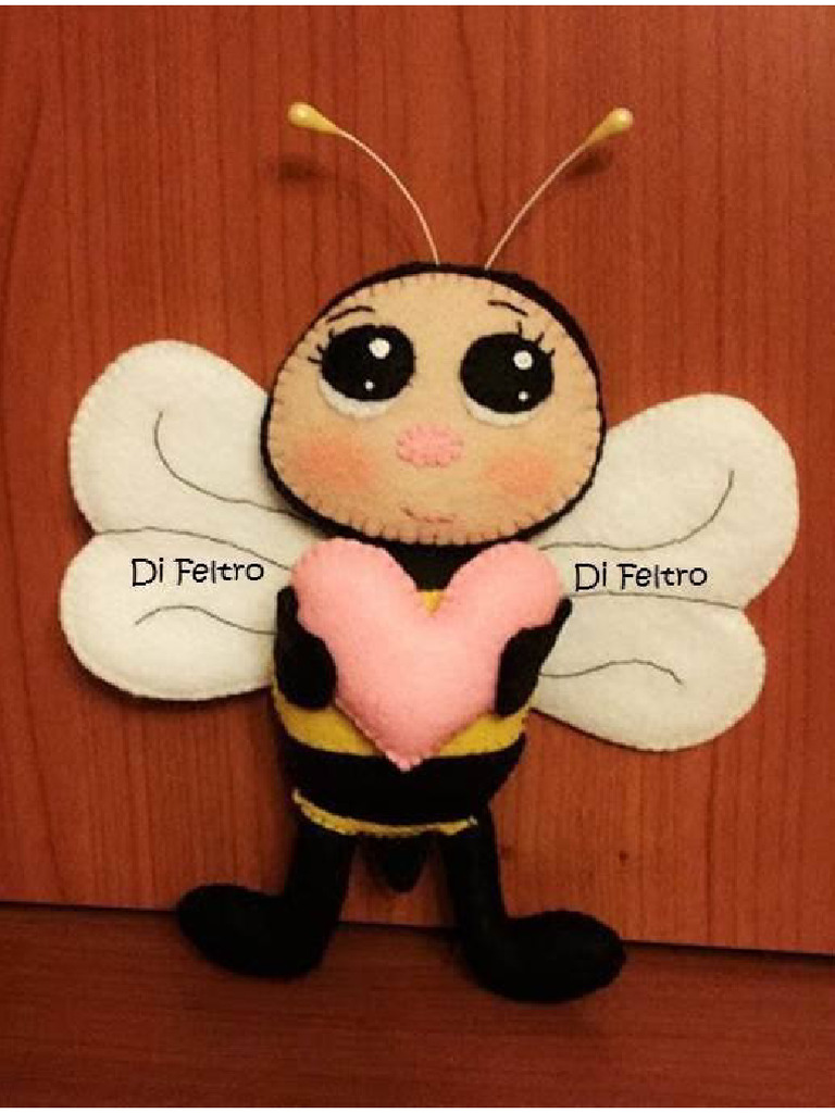 Abelhinha Apaixonada - Di Feltro | PDF