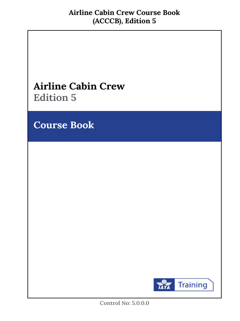 CBCR Ed 5 - Student | PDF | Flight Attendant | Airlines
