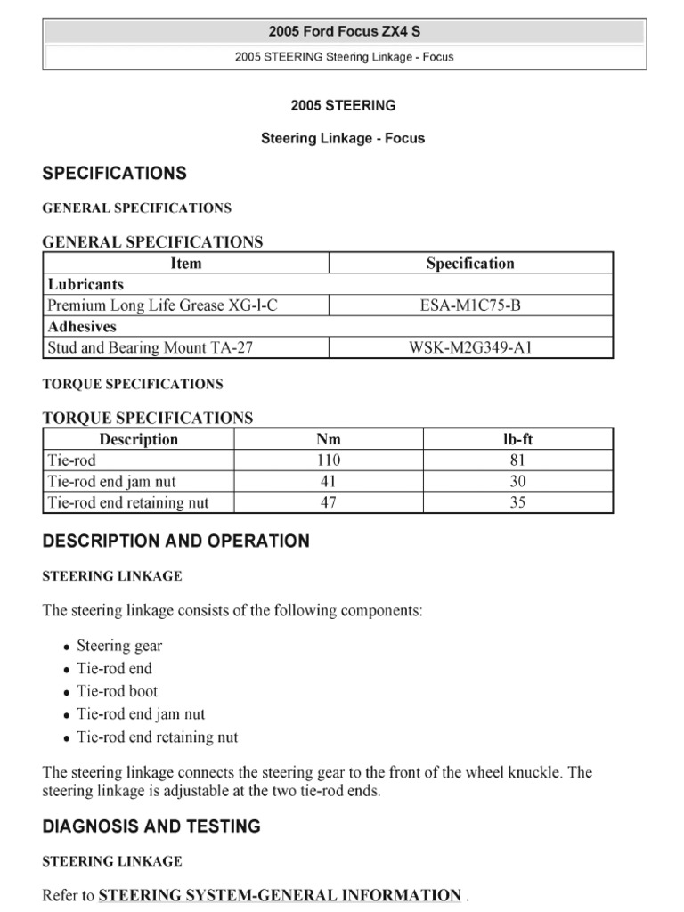 steering_linkage | PDF