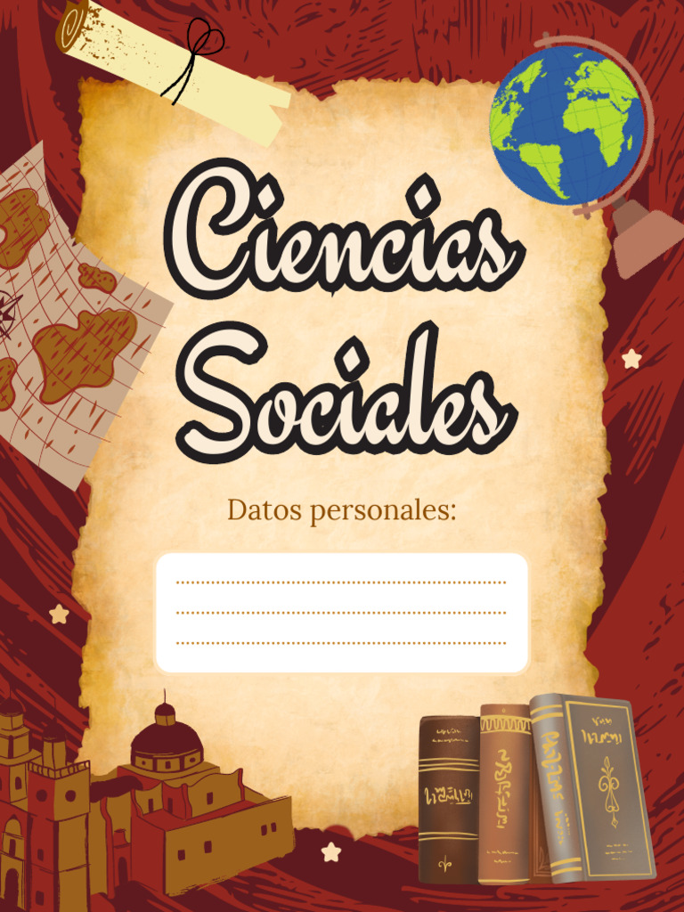 Portada Cuaderno Estudios Sociales | PDF