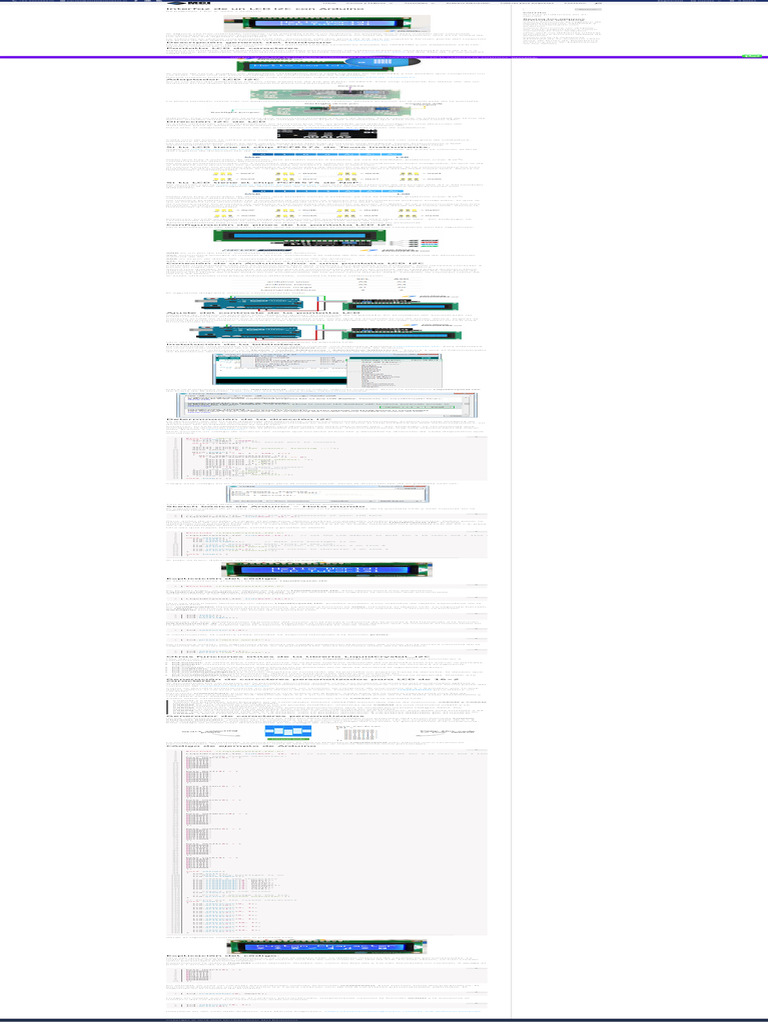 Interfaz de un LCD I2C con Arduino - MCI Educación | PDF | Arduino | Pantalla de cristal líquido