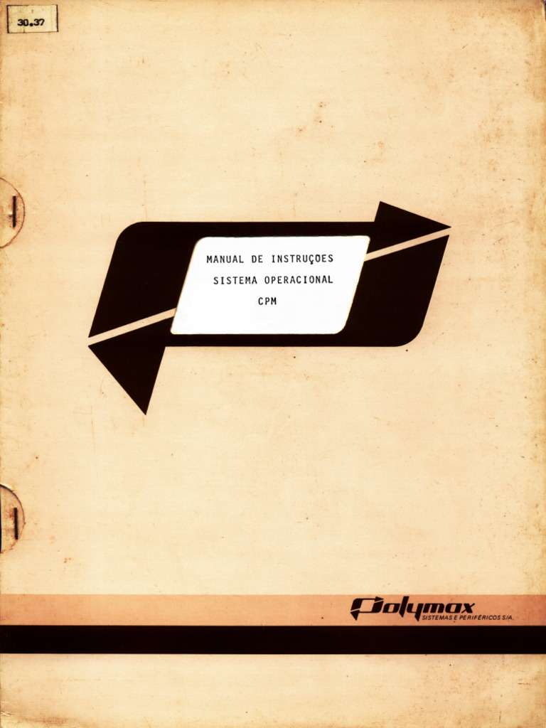 Polymax Maxxi - Manual Sistema Operacional CPM | PDF | Sistema operacional | Disquete
