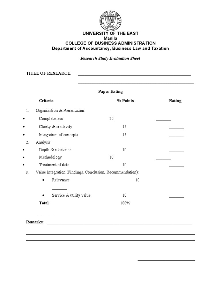 Research Evaluation Form - 2012 | PDF | Career & Growth