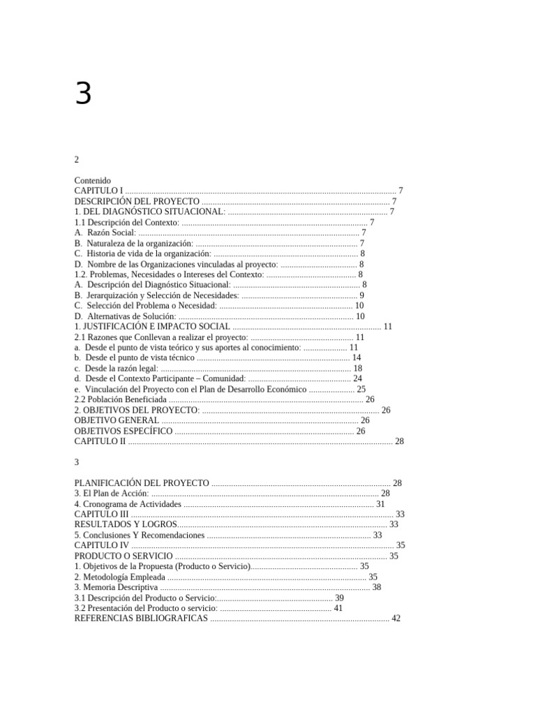 Proyecto Socio Integrador | PDF