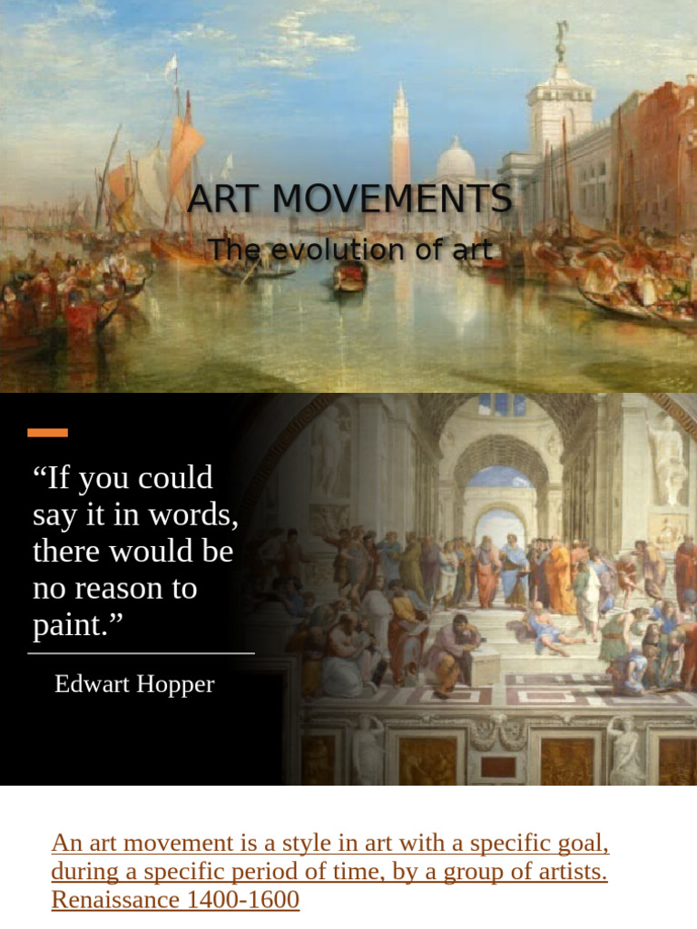 Overview of Major Art Movements | PDF