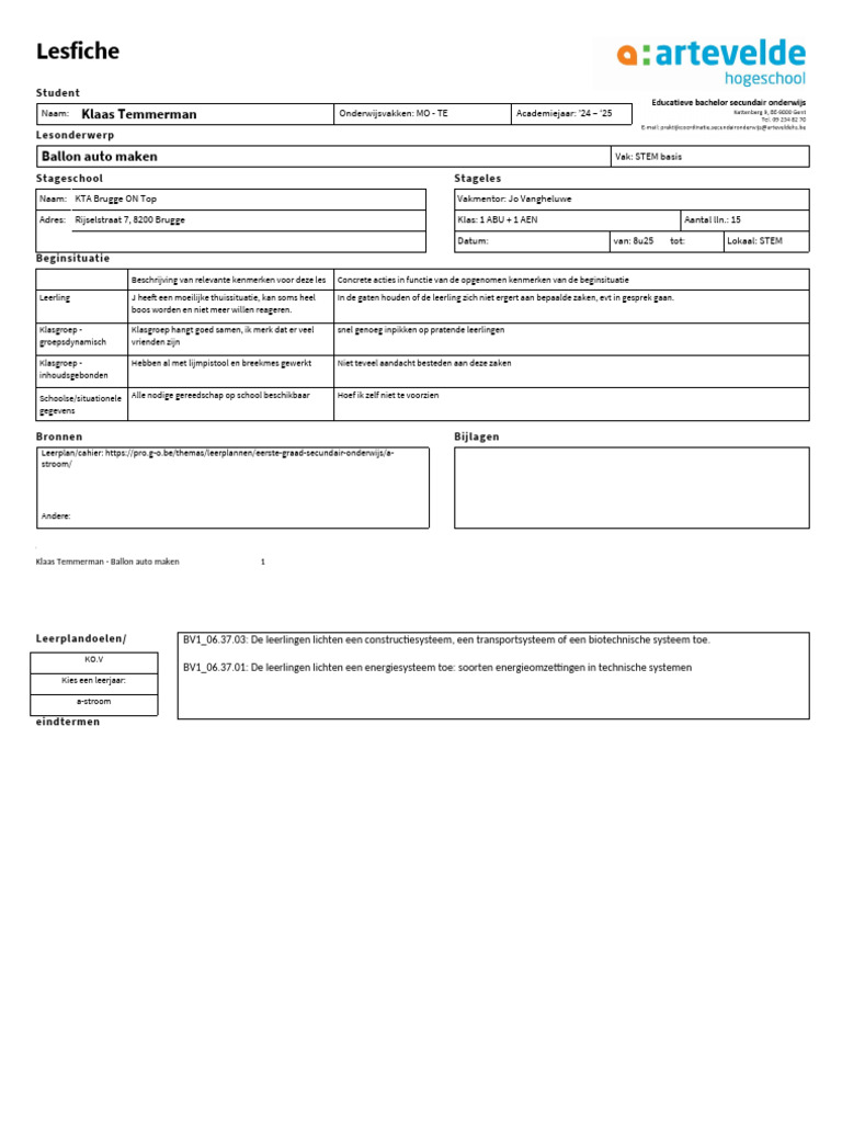 Lesfiche BALLON Auto | PDF