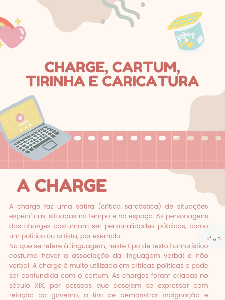Charge, cartum, tirinha e caricatura | PDF