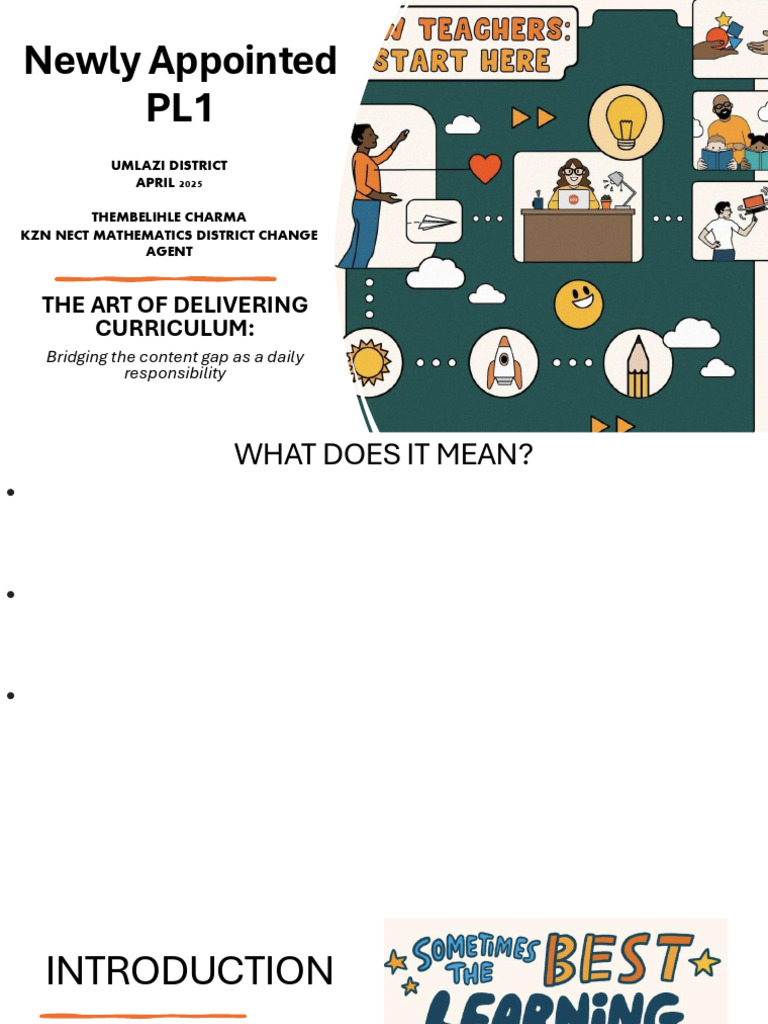 Umlazi District April 2025 Newly Appointed PL1 | PDF | Teachers | Curriculum