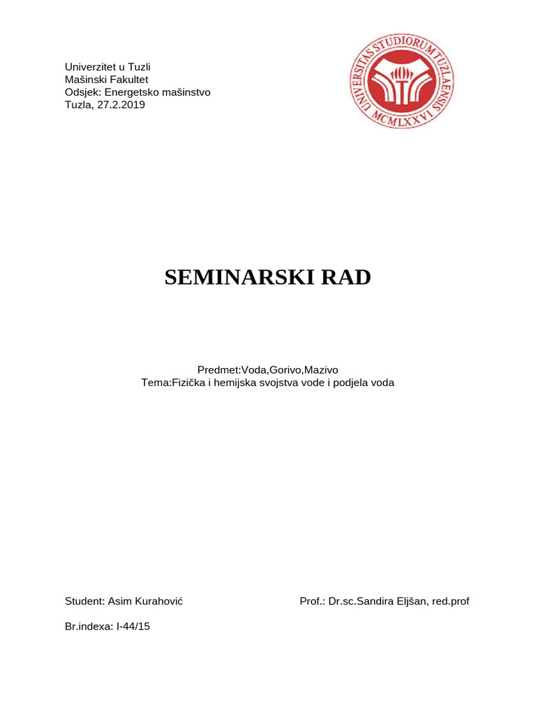 Seminarski VGM | PDF