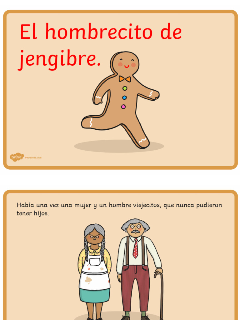 El Hombrecito de Jengibre | PDF