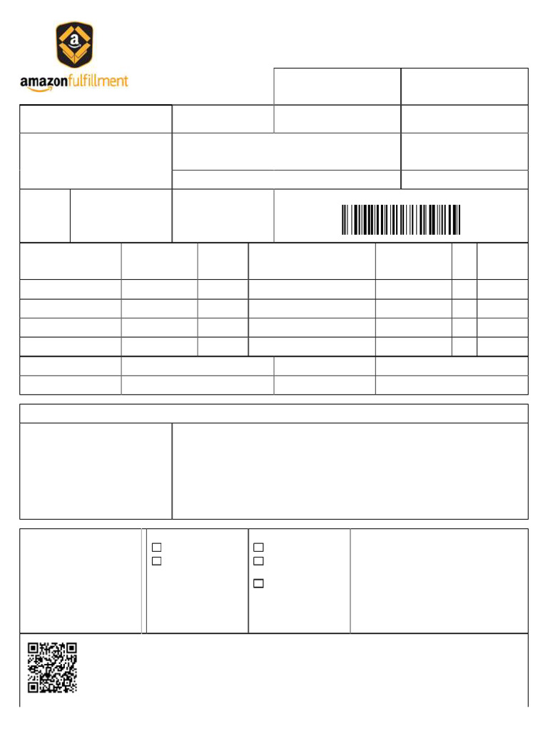 Amazon Bill of Lading Details | PDF | Cargo | Supply Chain Management
