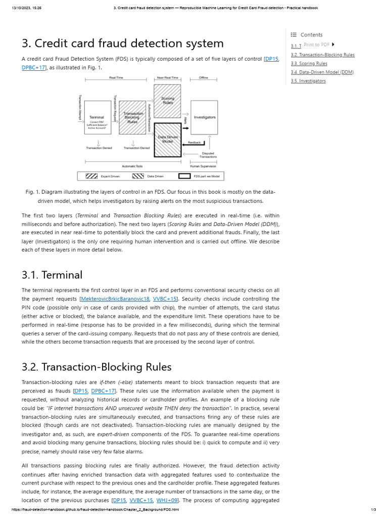 Credit Card Fraud Detection System - Reproducible Machine Learning For ...