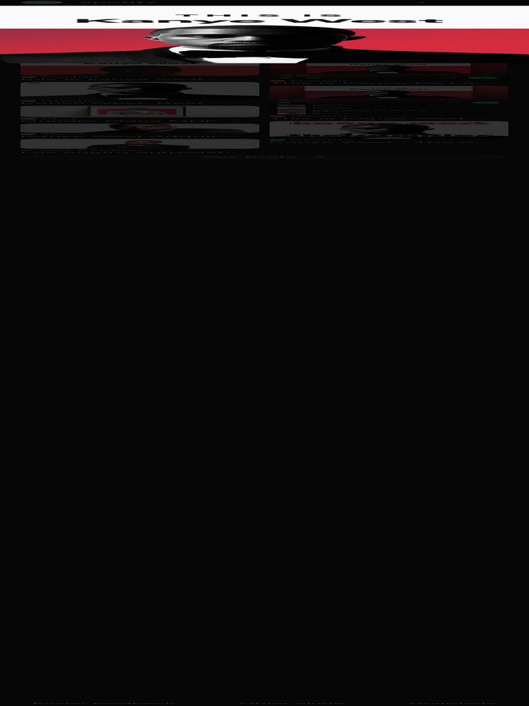 Kanye West Na Retrospectiva Spotify - Pesquisa Google | PDF