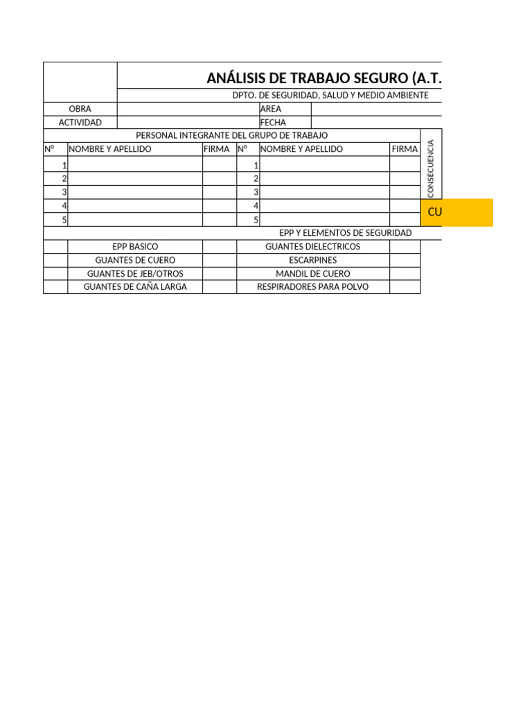 Modelo de Ats Excel | PDF