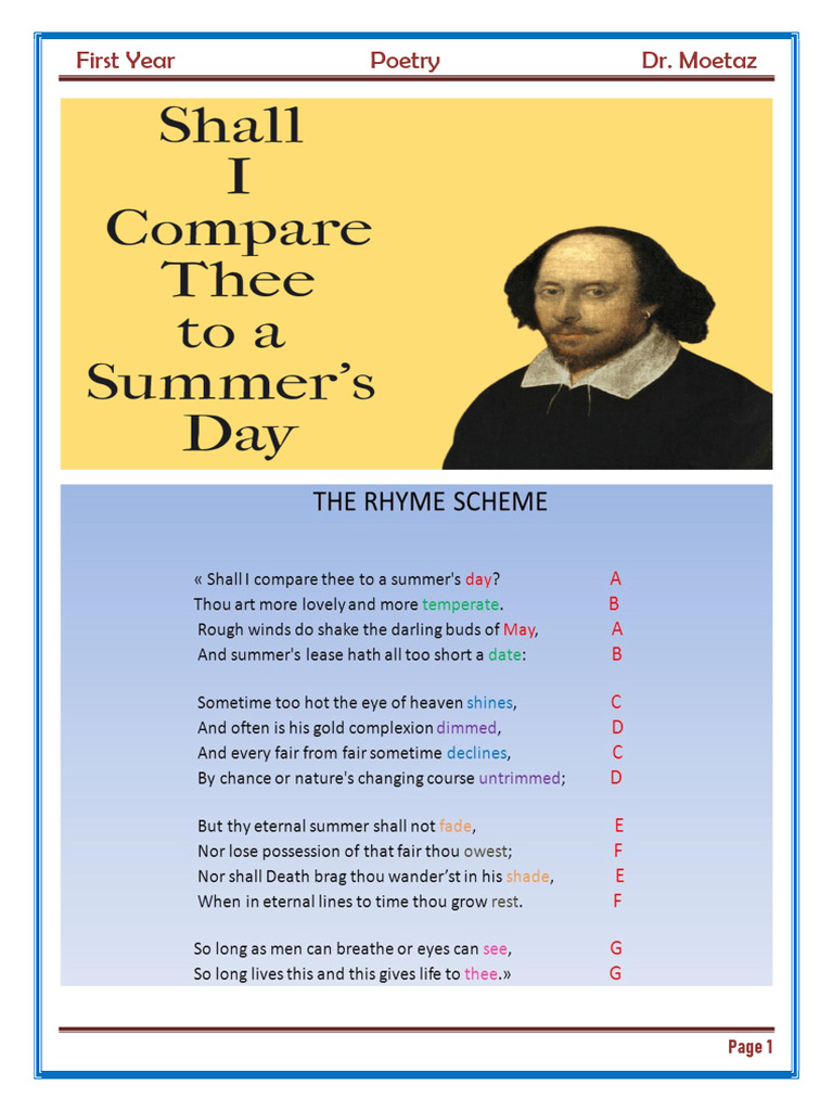 Analyzing Shakespeare's Sonnet Themes | PDF | Poetry | Literary Criticism