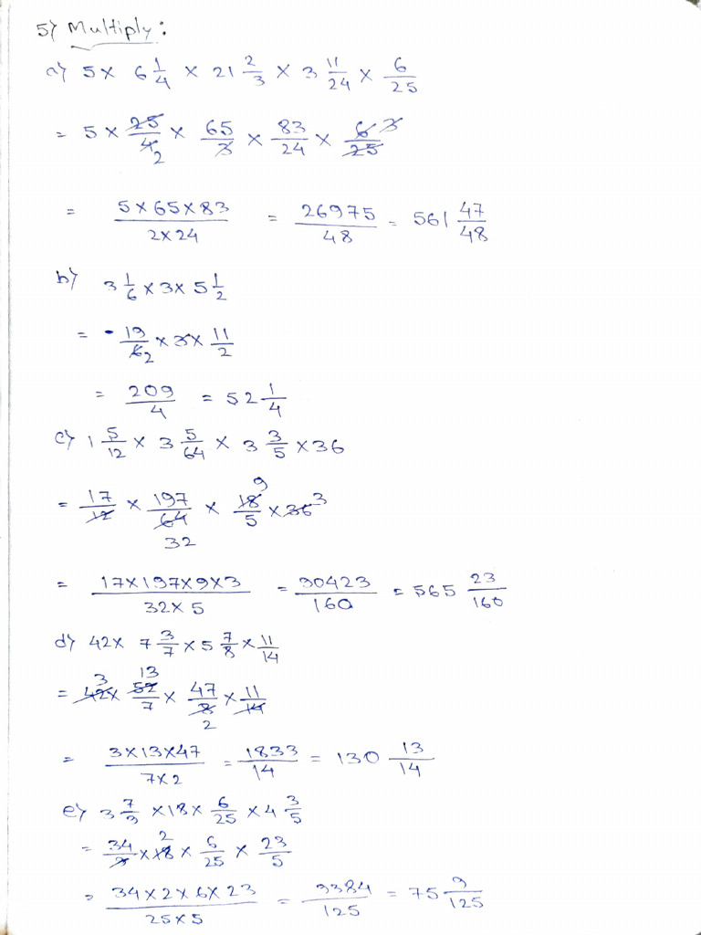 multiply, divide, addition, substraction | PDF