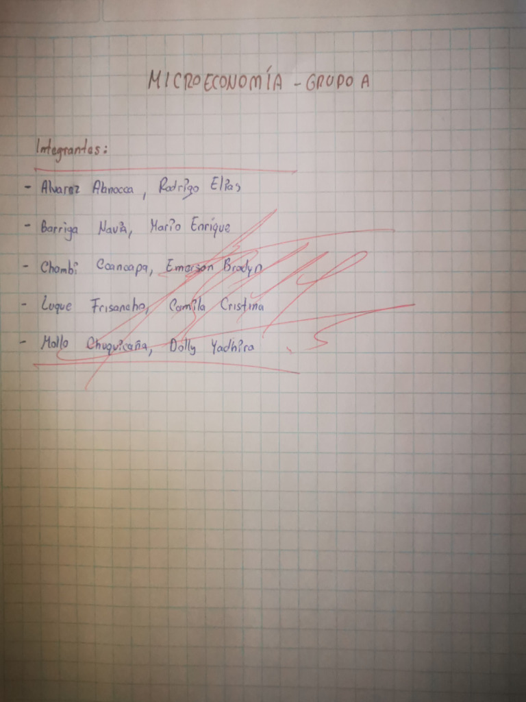 Trabajo Micro Economía - Tarea 1 | PDF
