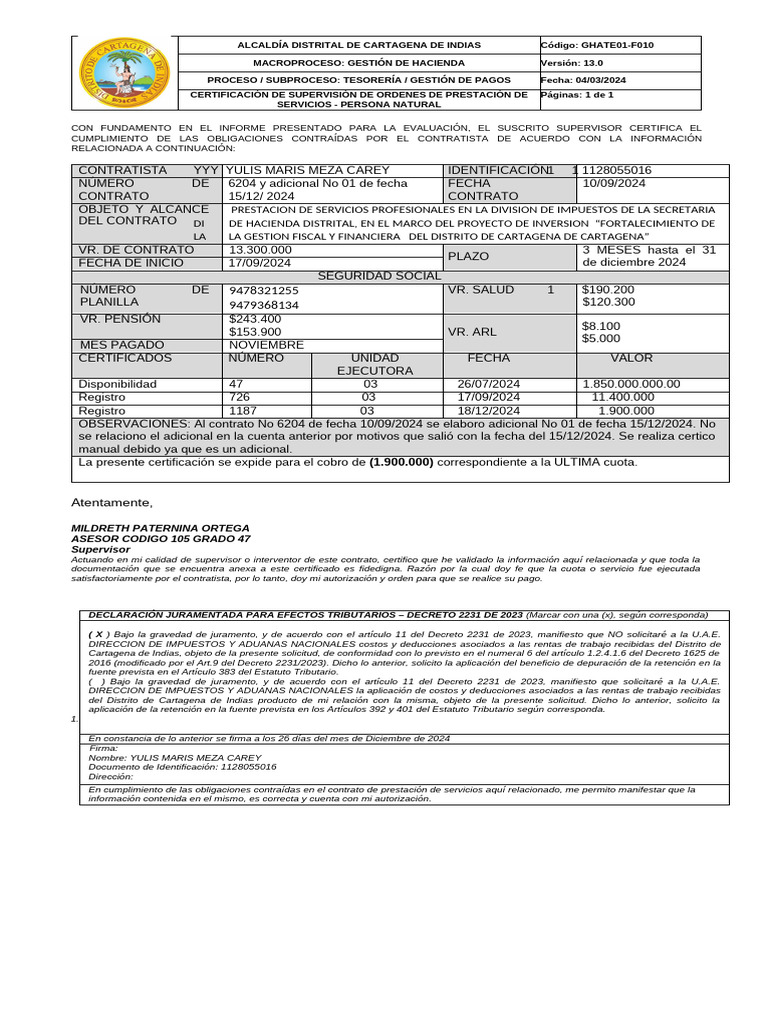 Certico Manual | PDF