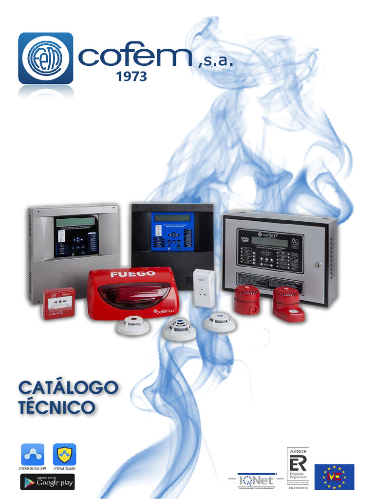 Sistemas de Detección de Incendios COFEM | PDF | Sensor | Ingeniería ...