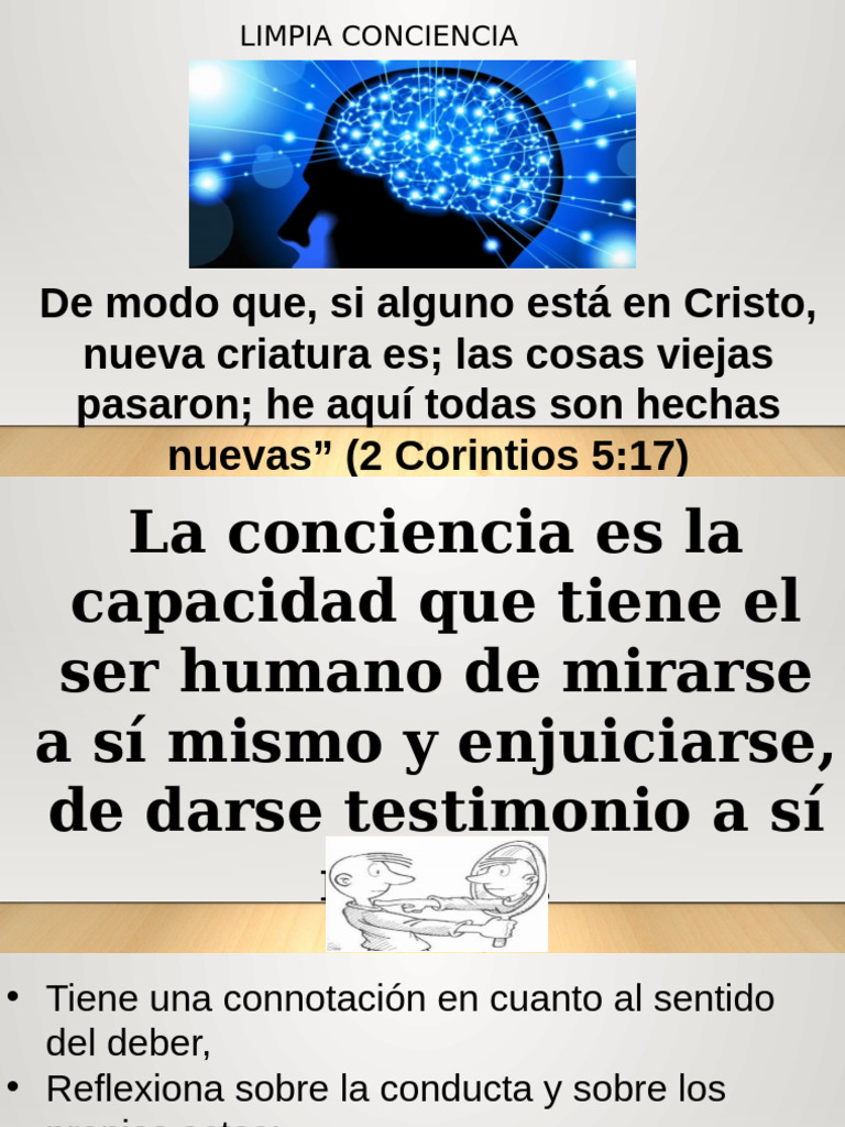 2020 02 Perfil Siervo Limpia Conciencia | PDF | Cristo (título) | Pecado