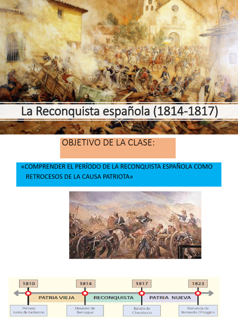 La Reconquista Española 1814 1817 Pdf Conflictos Del Segundo Milenio