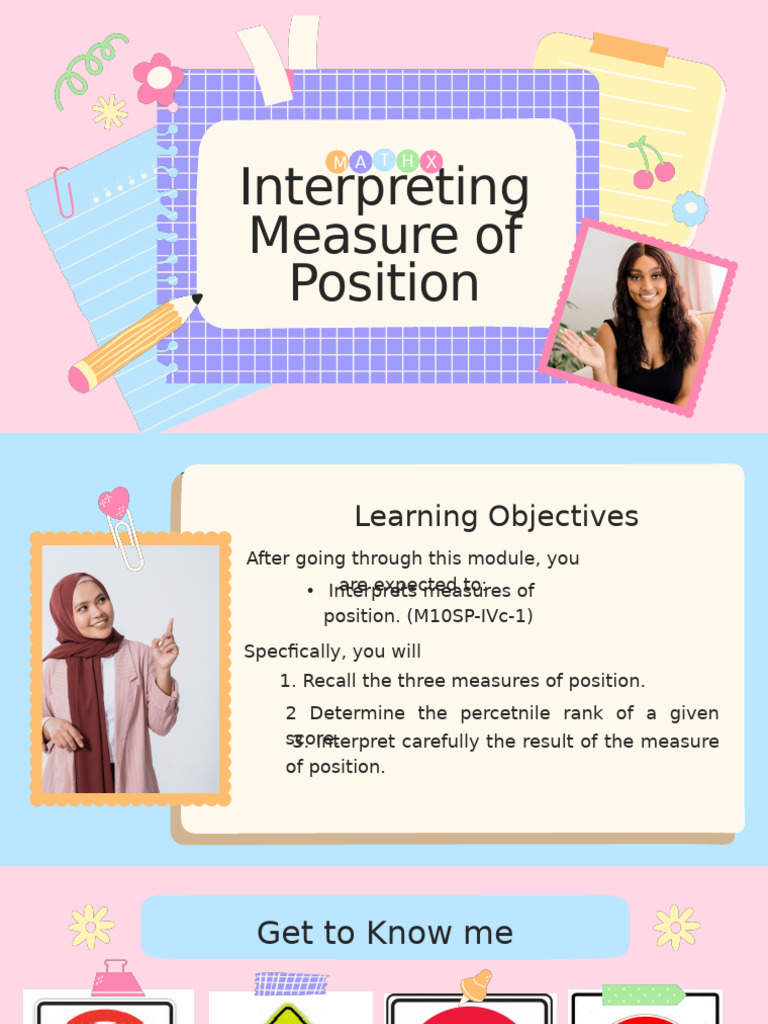 Interprting Measure of Position - PPT Edited | PDF