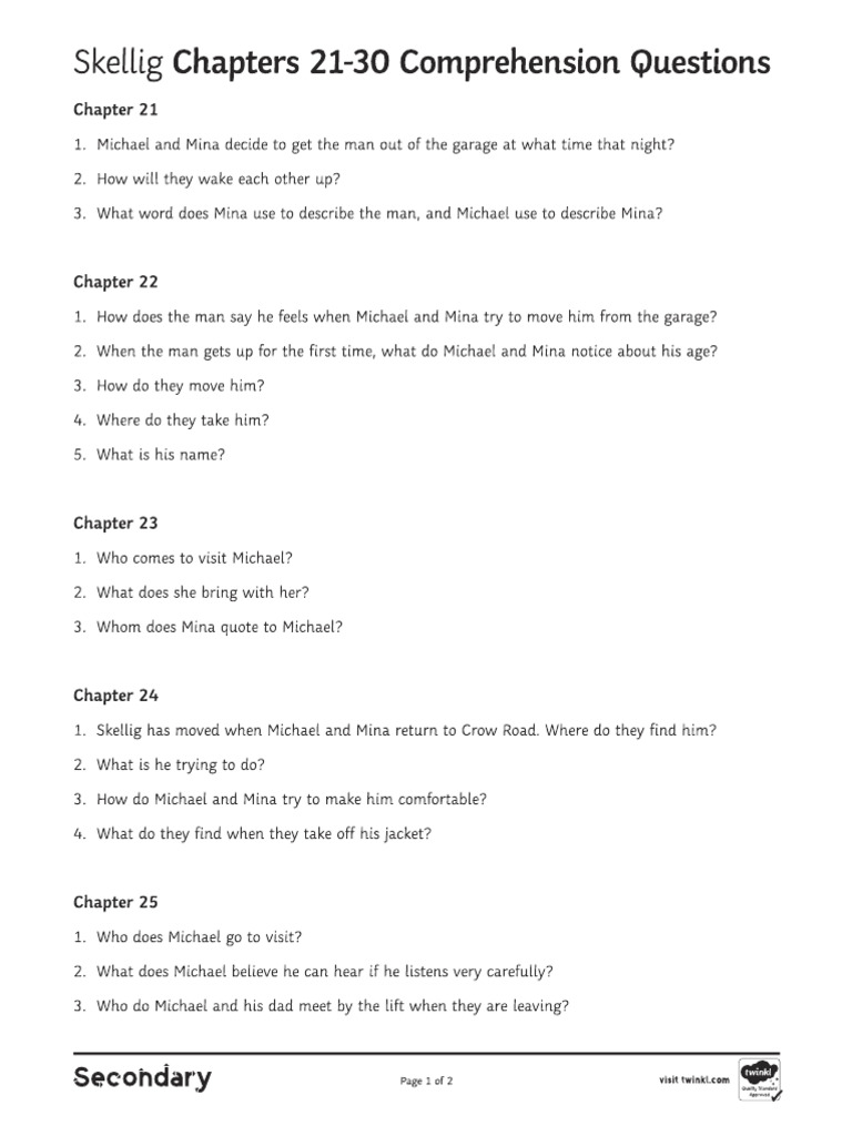 Chapters 21 30 | PDF