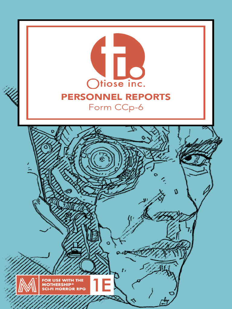 Otiose Reports PERSONNEL DriveThru Edition | PDF | Clothing