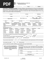 Visitor Identification Number Application | PDF