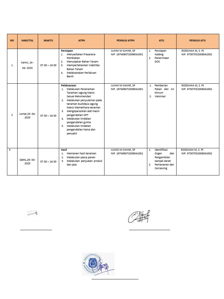 JADWAL UKK EDIT 2025 | PDF