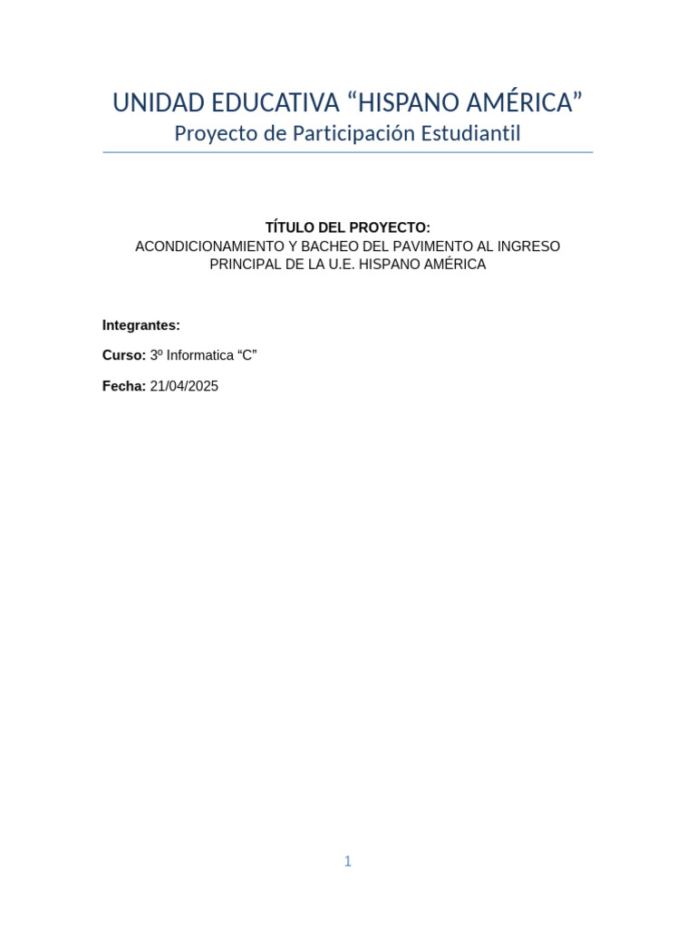 Proyecto_PPE-bacheo-campos | PDF | Estadísticas