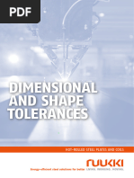 EN 10029 Tolerances for Hot Rolled Plates | PDF | Structural Steel ...