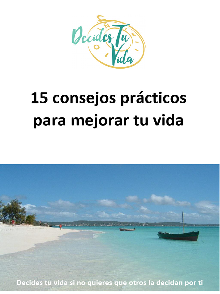 15 Consejos Practicos para Mejorar Tu Vida | PDF