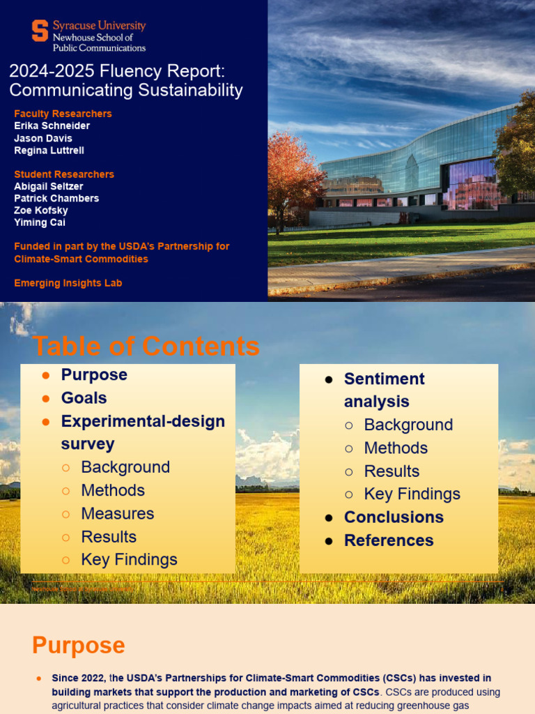 EIL USDA Spring2025 | PDF | Agriculture | Social Media