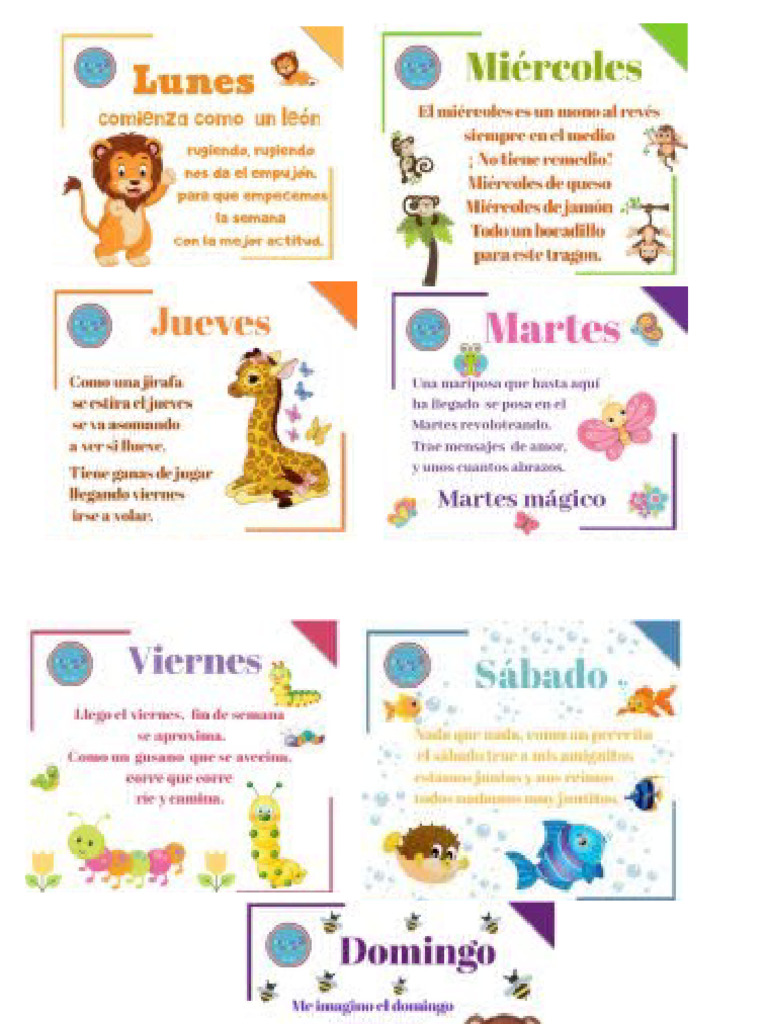 rimas de la semana | PDF