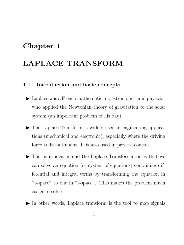 Laplace Transform 6e78171d5cae818cbd0119f5928b4cc6 | PDF | Laplace Transform | Algebra