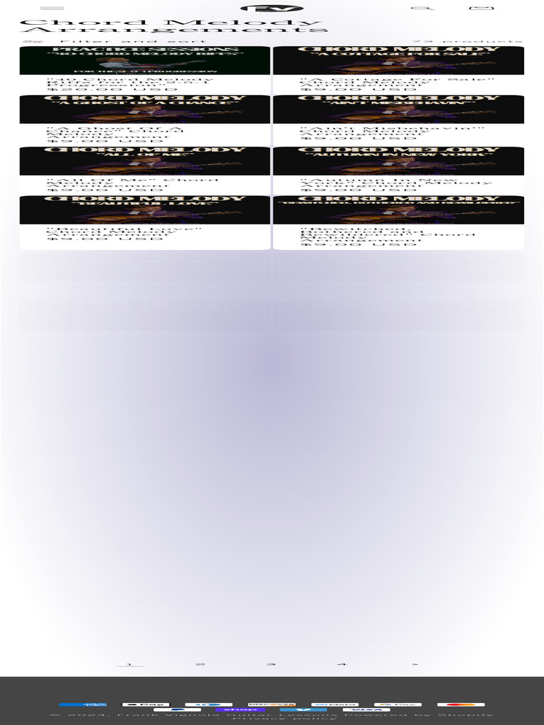 Chord Melody Arrangements - Frank Vignola Guitar Lessons | PDF ...