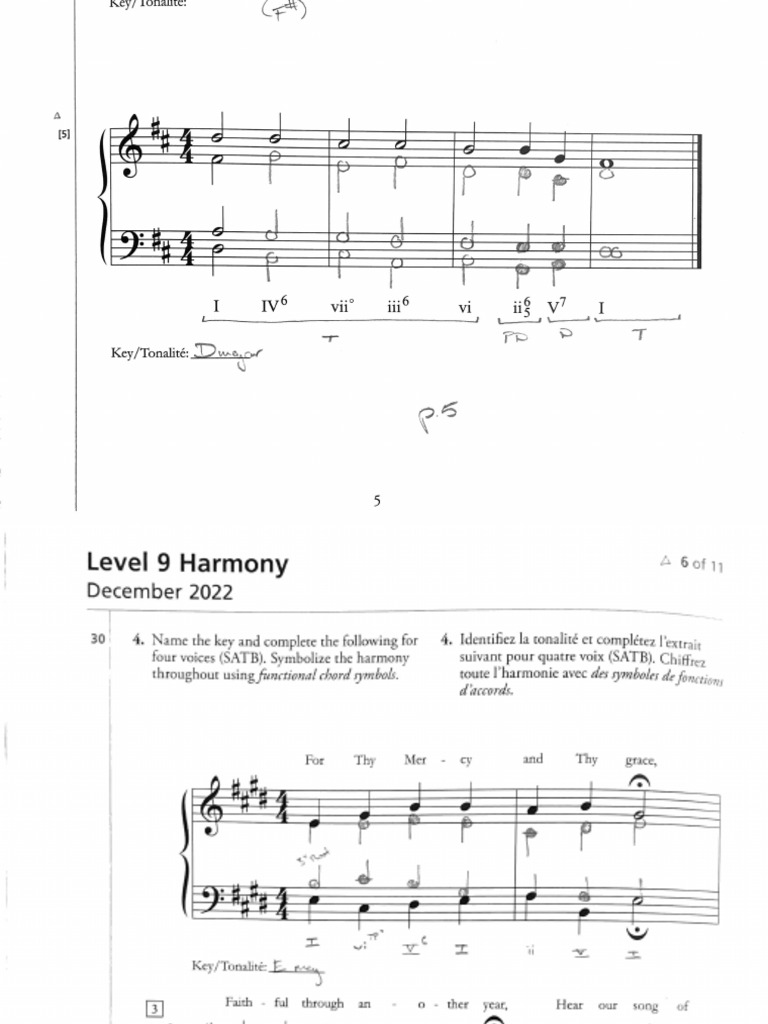 Harmony Examples | PDF