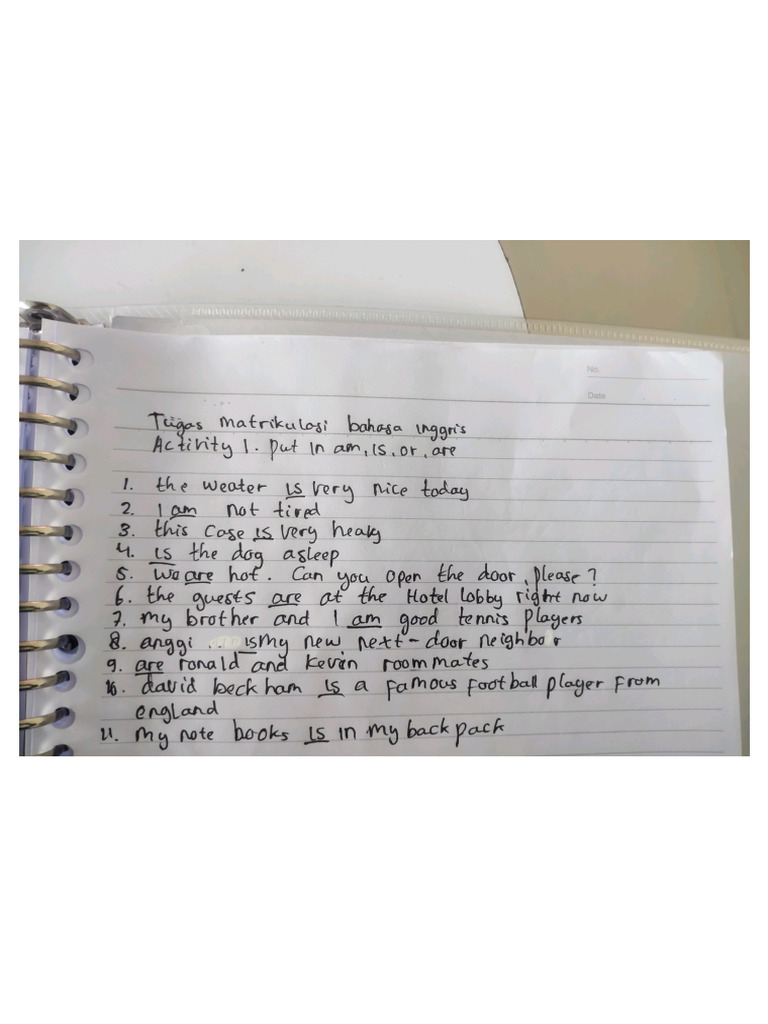 Tugas Matrik Bing Rahmad Jefri | PDF