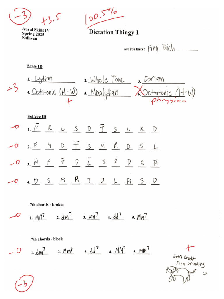 Dictation Exam 1-FT | PDF