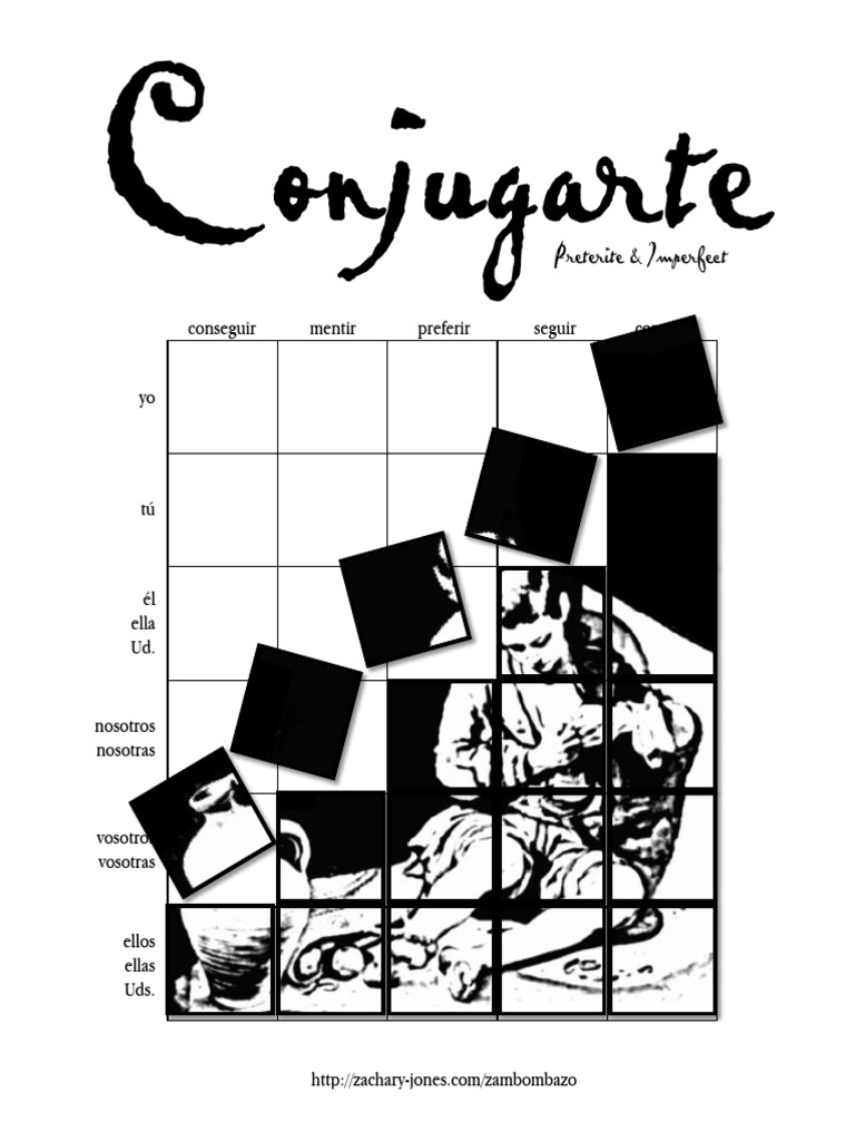 Conjugación: Pretérito e Imperfecto | PDF | Pinturas | Pintores