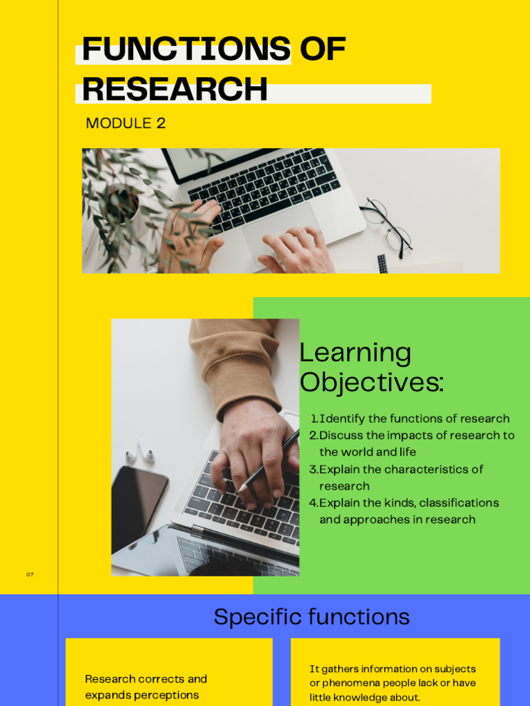 Module 2 Functions of Research | PDF