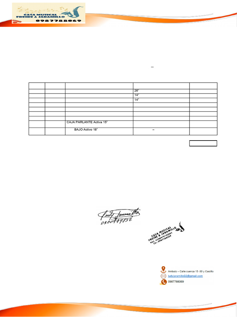 Proforma Comercial Ines Cobo | PDF