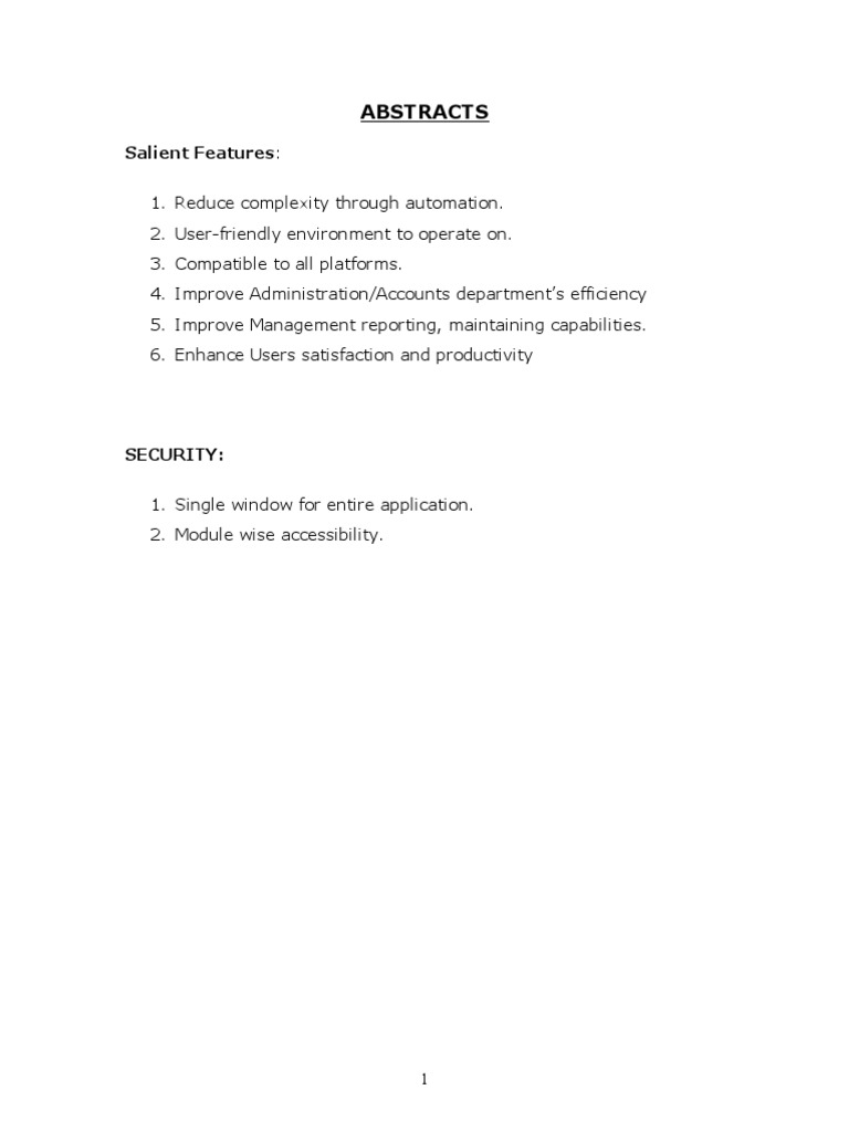 Project Report School Management System | PDF | Databases | Object ...