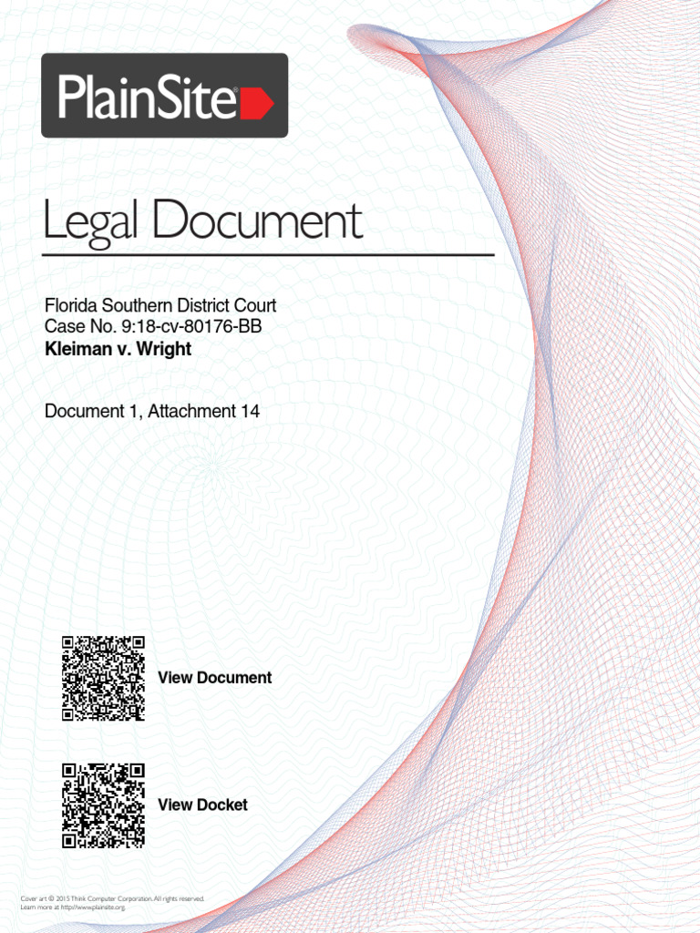 Gov Uscourts FLSD 521536 1 14 | PDF | Guarantee | Mortgage Law