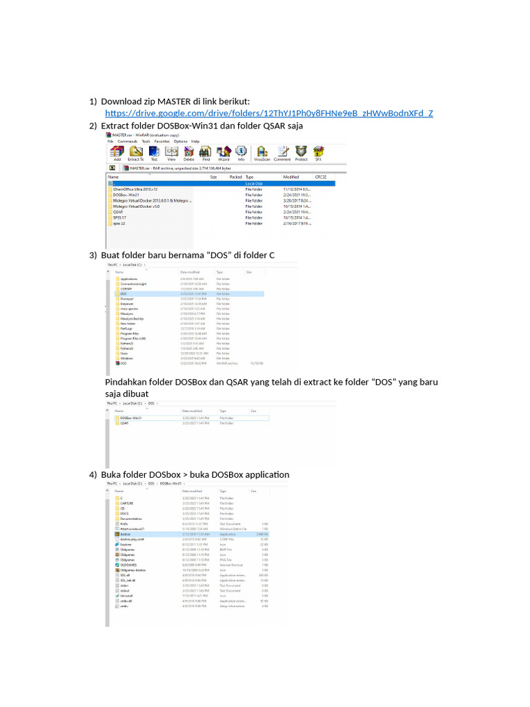 Tutorial DOSBOX | PDF