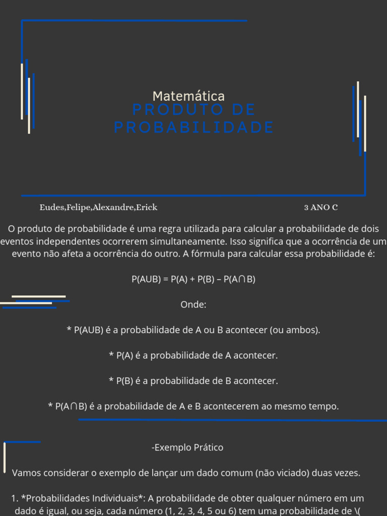 Matemática slide | PDF
