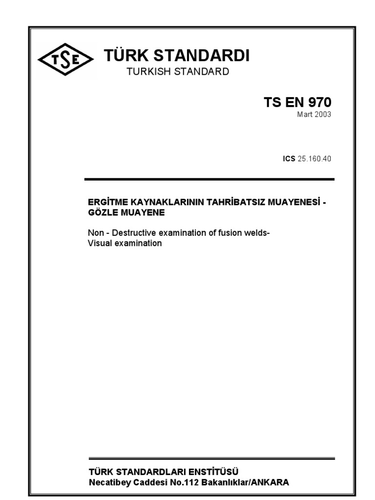 TS en 970 | PDF