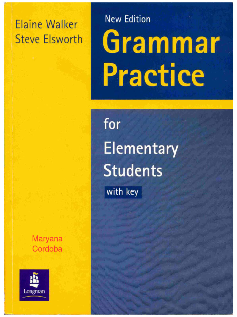 Grammar Practice For Elementary Students | PDF