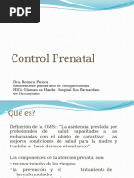 Control Prenatal GPC 2016 MSP | PDF | El embarazo | Parto prematuro